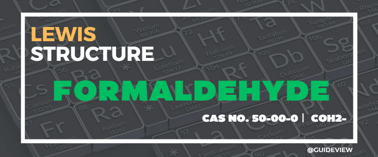 What Is The Lewis Structure Of Formaldehyde